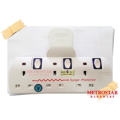 T-Type Heavy Duty Extension Round With Pin Direct Plug Adapter