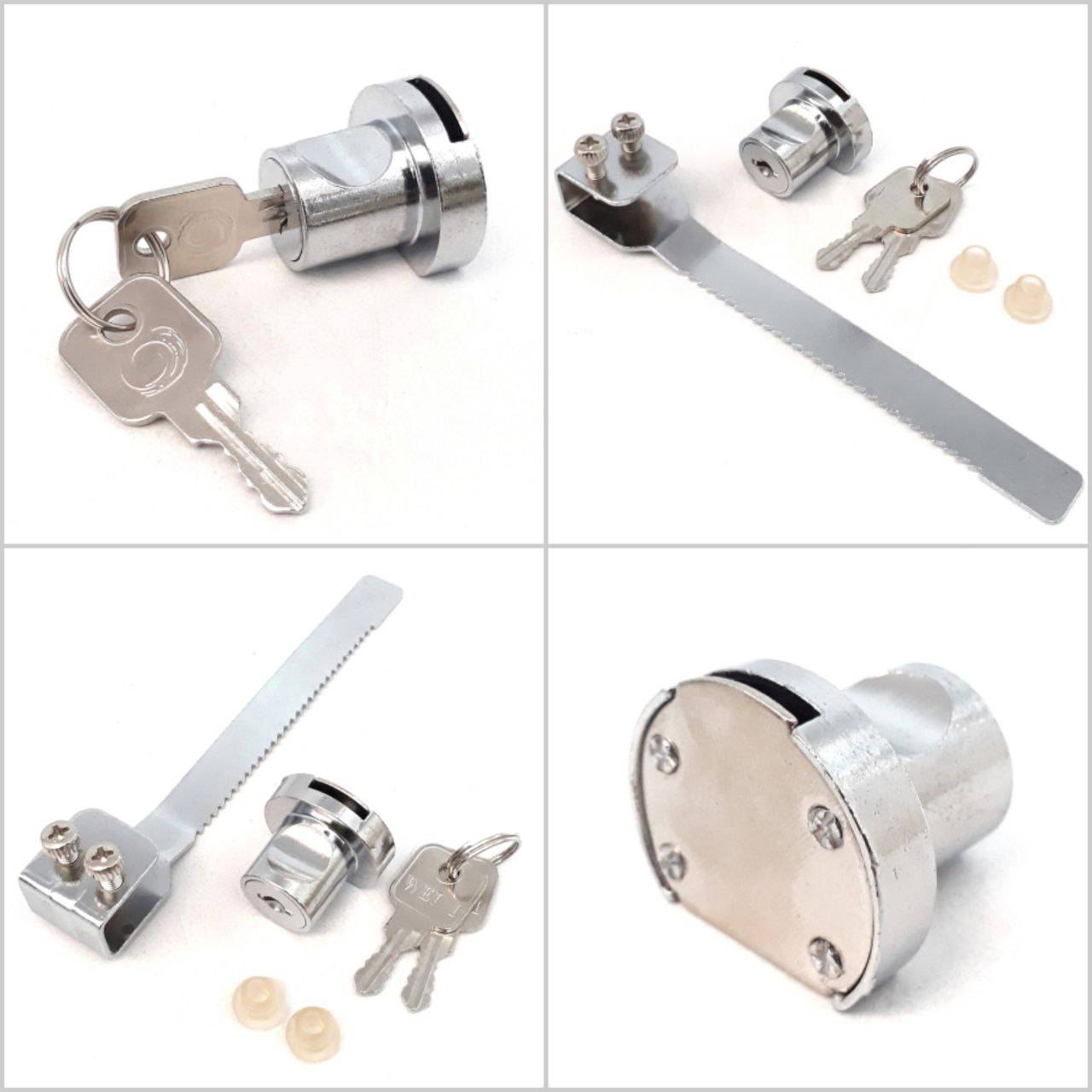 Sliding Glass Cabinet Lock Olympus Lock 429R Pin Tumbler Showcase