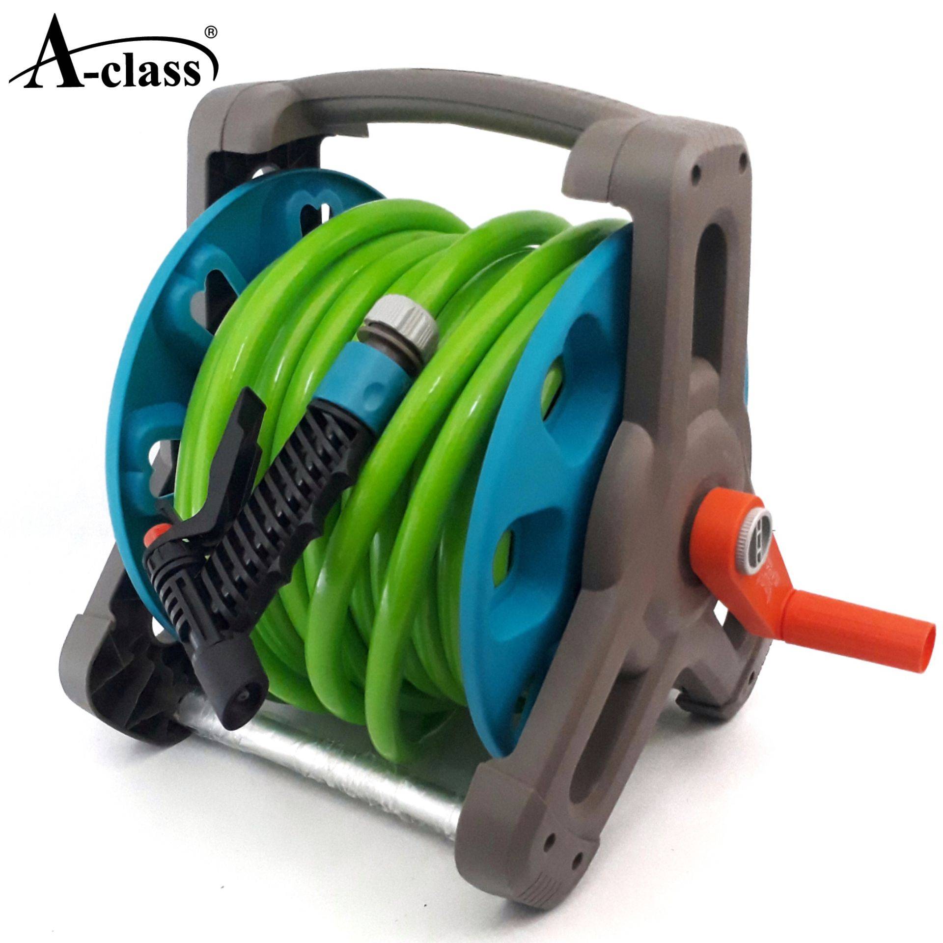 A-CLASS 20M GARDEN HOSE REEL SET FOR GARDENING