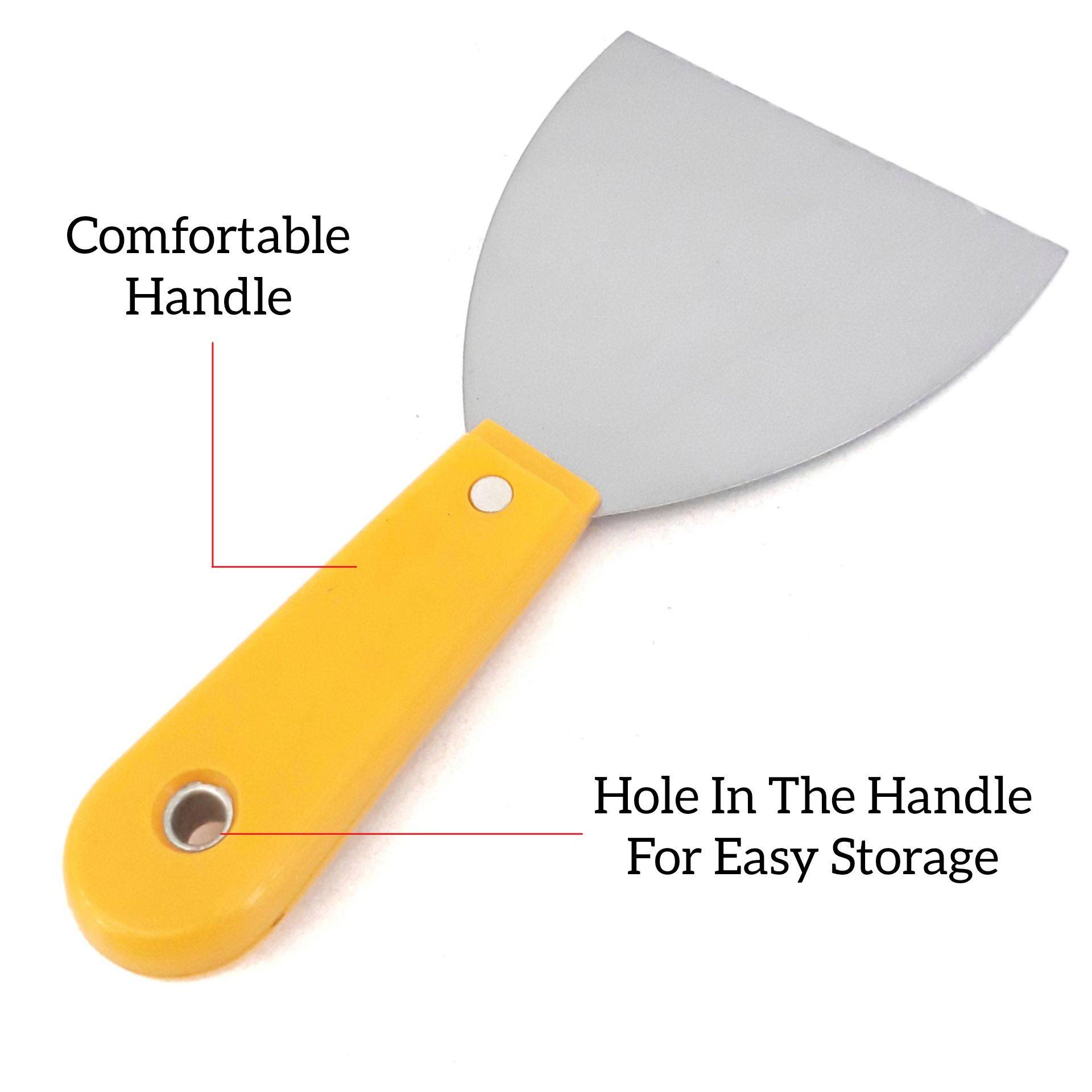 Multipurpose Stainless Steel Putty Knife Scraper For Burger Flipper ...