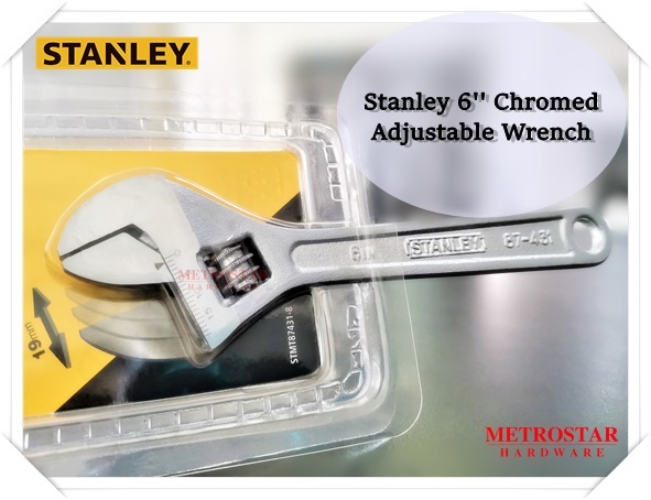 stanley adjustable spanner 6