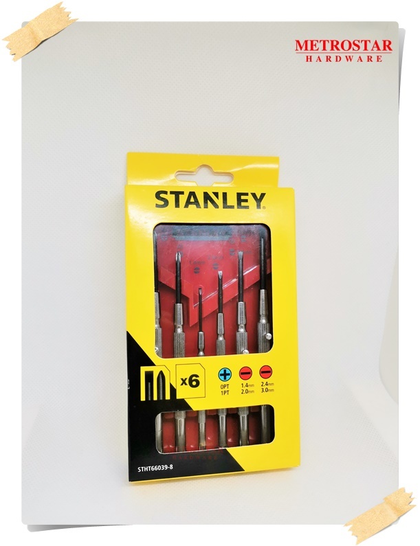 precision screwdriver set stanley