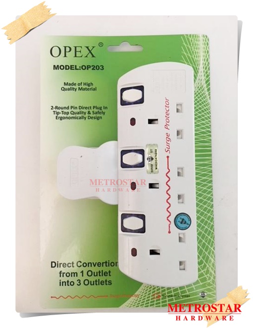 T-Type Heavy Duty Extension Round With Pin Direct Plug Adapter