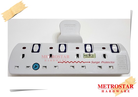 T-Type Heavy Duty Extension Round With Pin Direct Plug Adapter