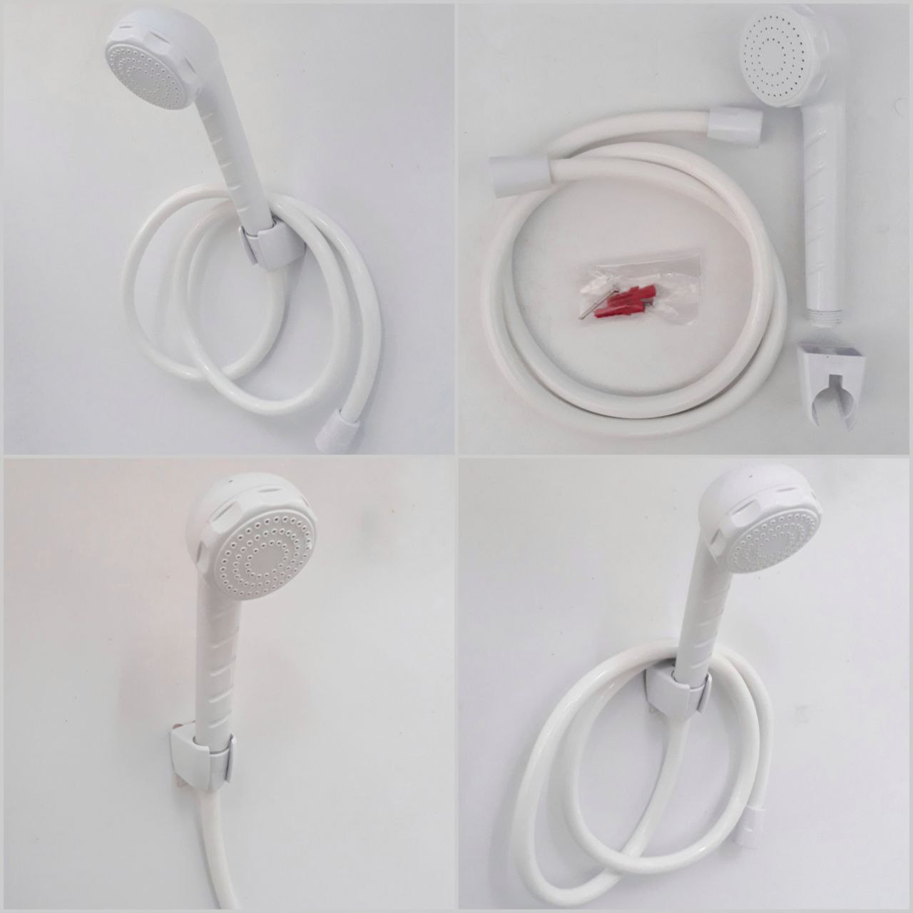 TECHPLUS HAND SHOWER HEAD SET WITH HOSE IN TOILET BATHROOM ACCESSORIES