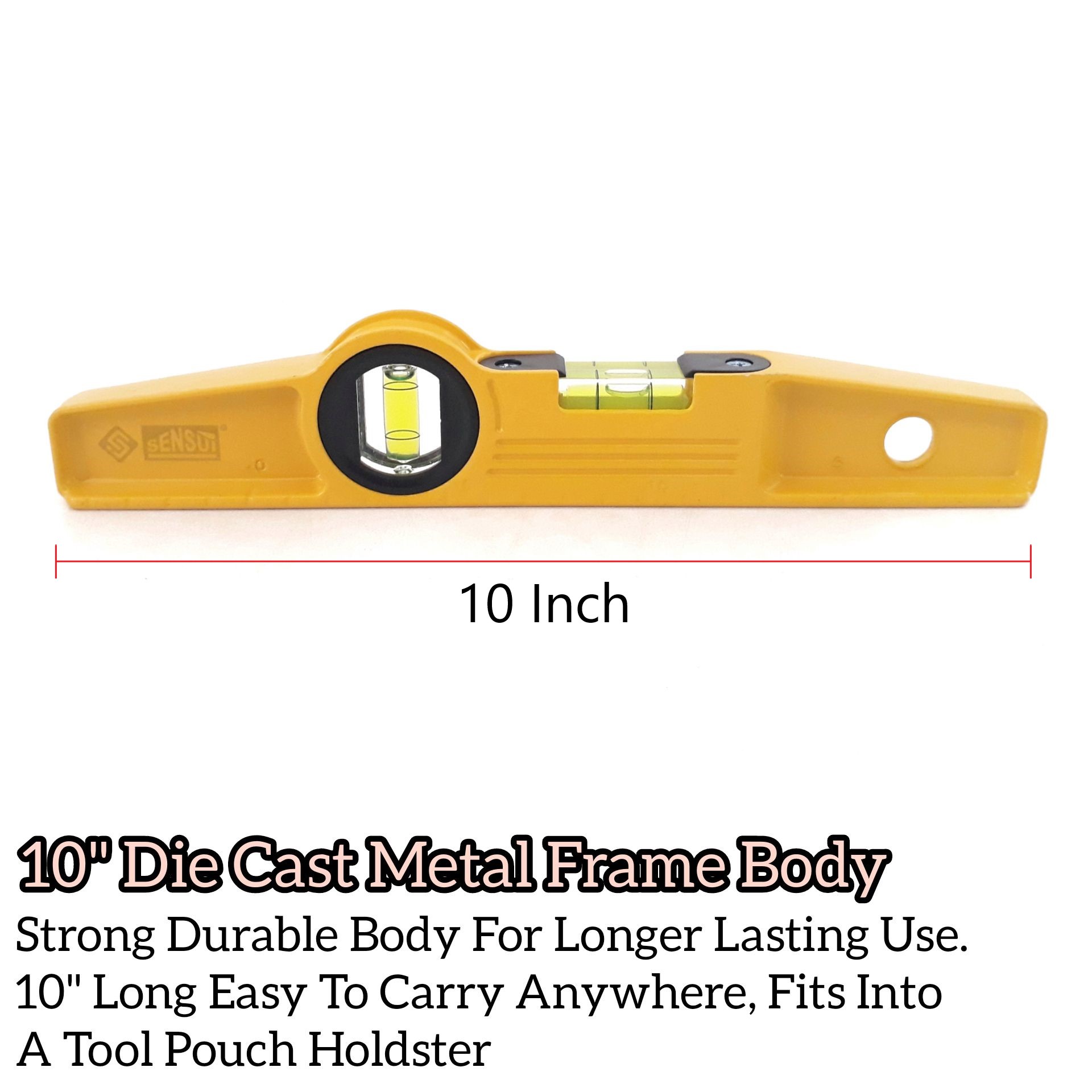 10INCH HEAVY DUTY MAGNETIC LEVER RULER FOR LEVERING LEVEL CONSTRUCTION ...